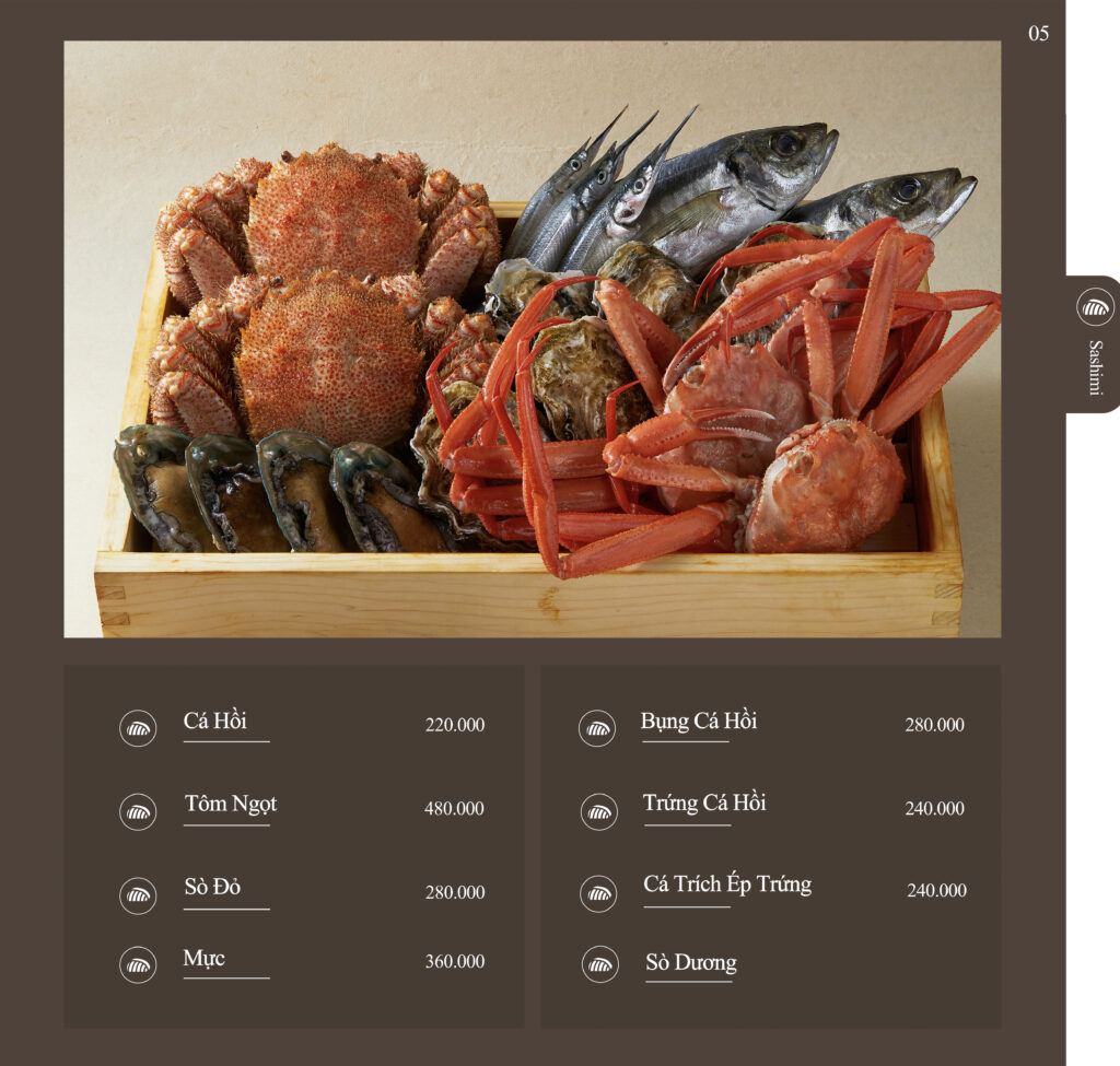 Our Menu - Masu